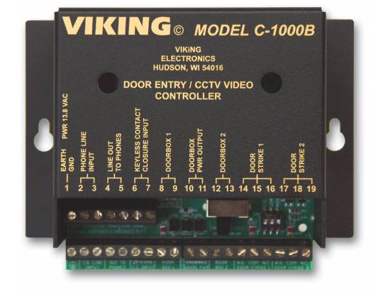 C-1000B-Viking C-1000B Door Entry Controller - Telecomex