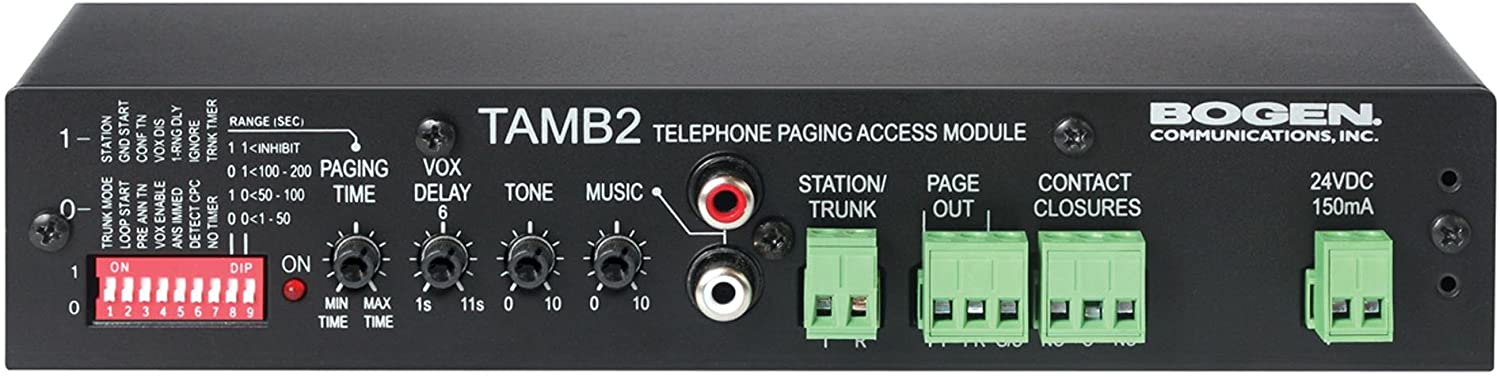 TAMB2PS-Bogen TAMB2 Telephone Paging Access Module - Telecomex