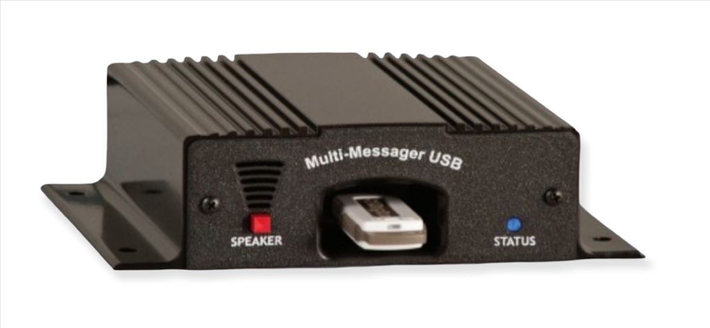 MSGUSB-WDRIVE-PICA Messager USB W/ USB Flash Drive - Telecomex