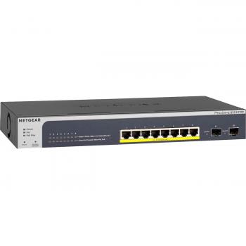 GS510TPP-100NAS-Netgear ProSAFE 8-Port PoE+ Gigabit Smart Managed ...